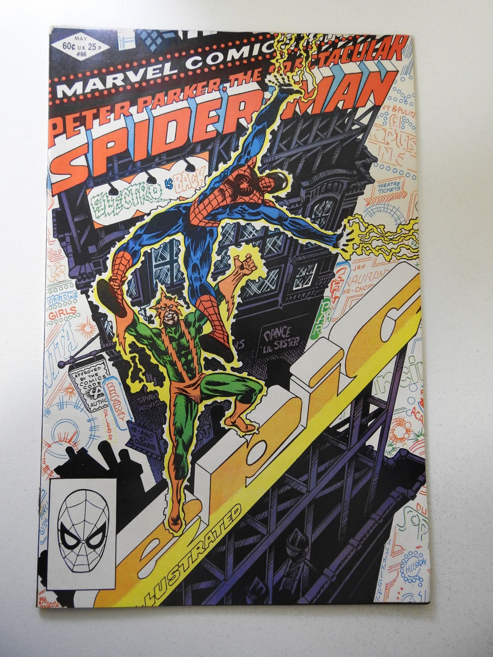 The Spectacular Spider-Man #66 (1982) VF- Condition | Comic Books ...