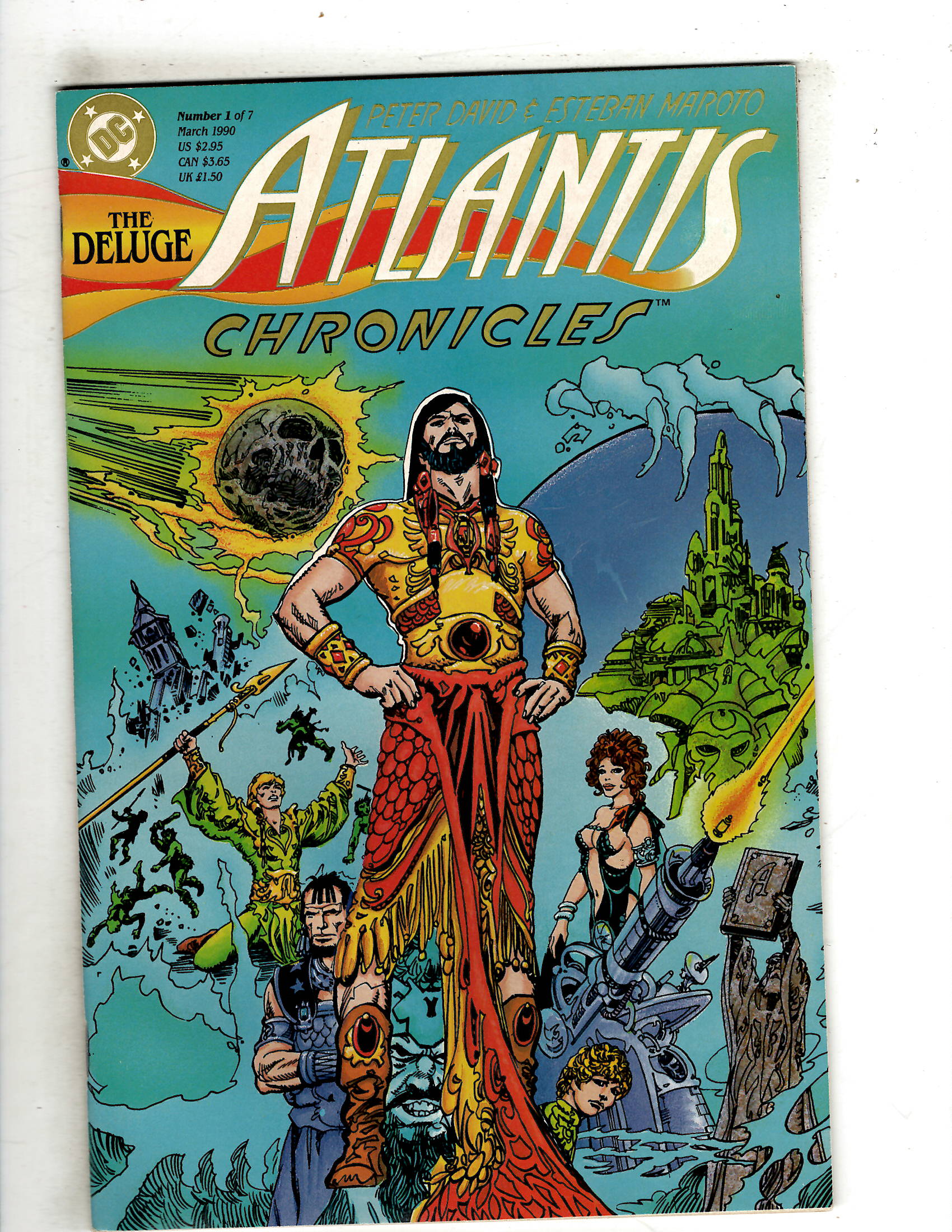 The Atlantis Chronicles #1 (1990) OF14 | Comic Books - Copper Age, DC ...