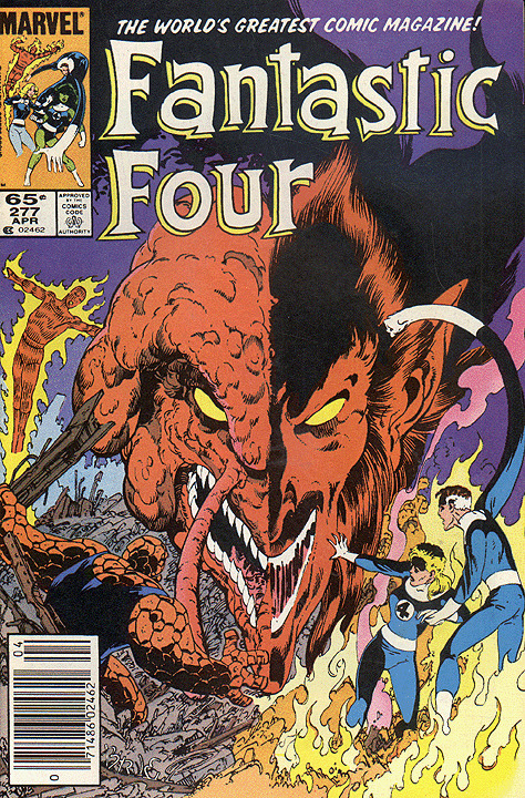 FANTASTIC FOUR (1961 Series) (MARVEL) #277 NEWSSTAND Fair Comics Book ...