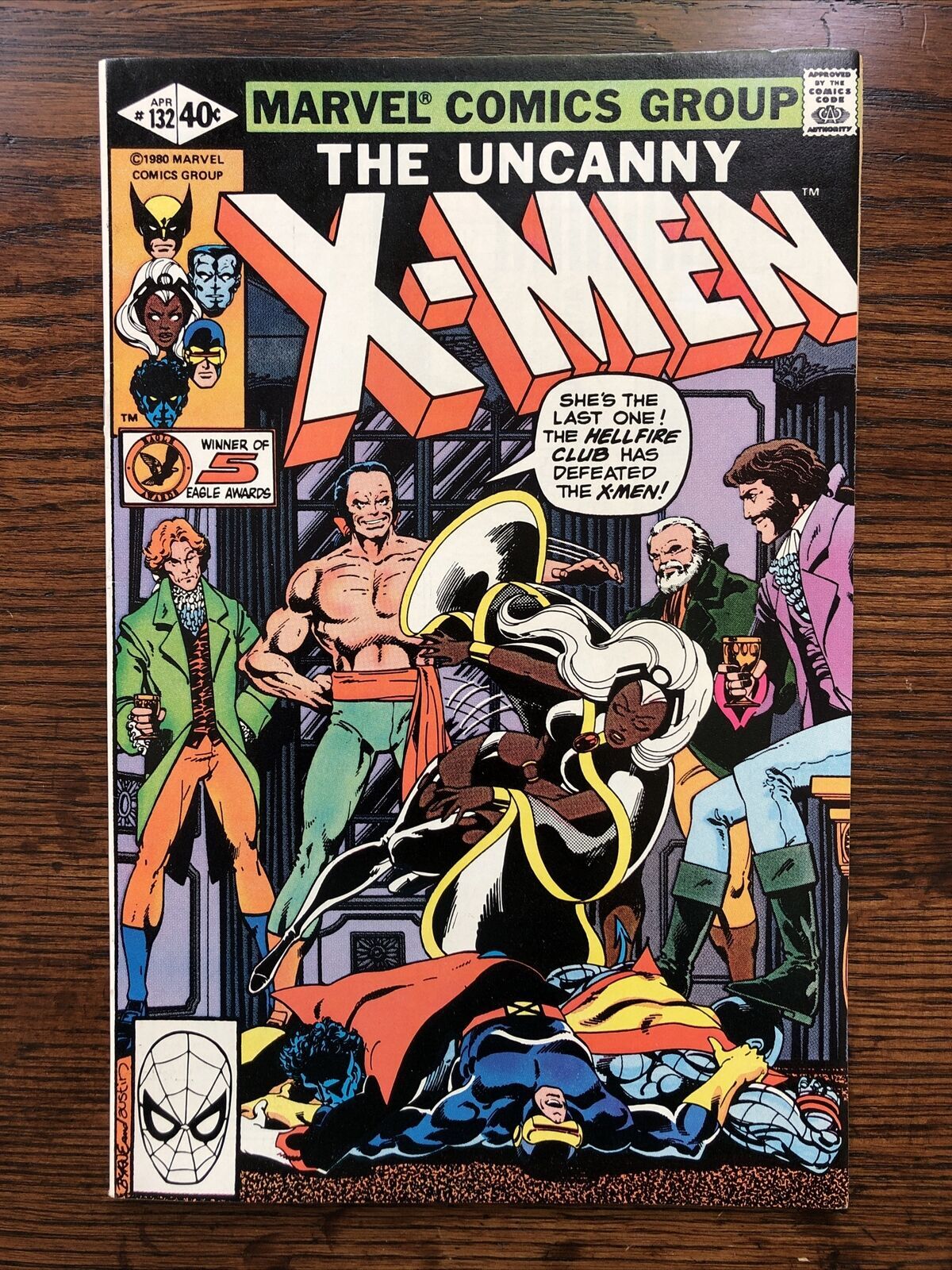 Uncanny X-men #132 PRIMO!!!! 1980 Marvel 1st Appearance Sage HellFire ...