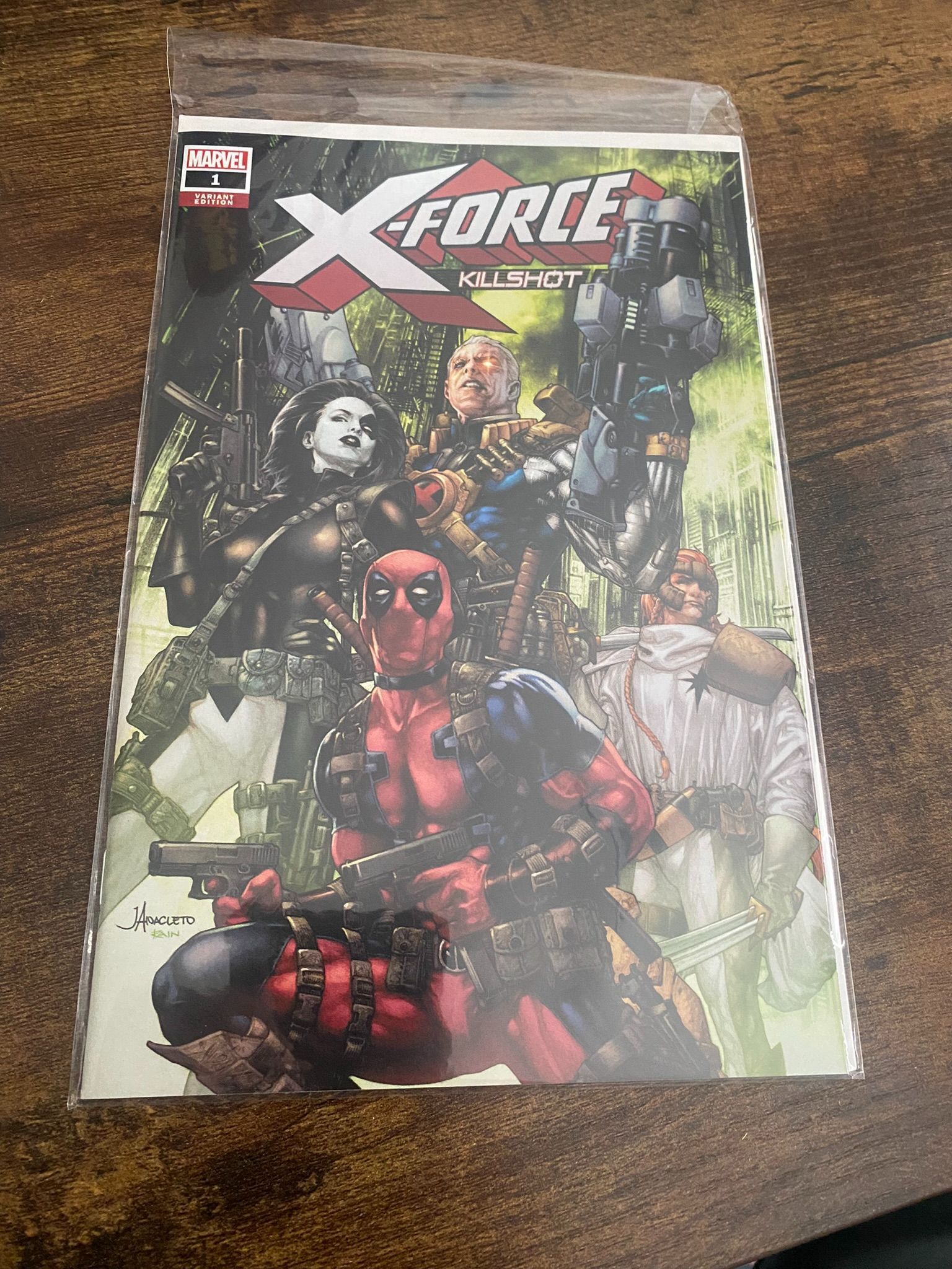 X-Force Killshot Anniversary Special #1 JAY Anacleto Trade Variant ...