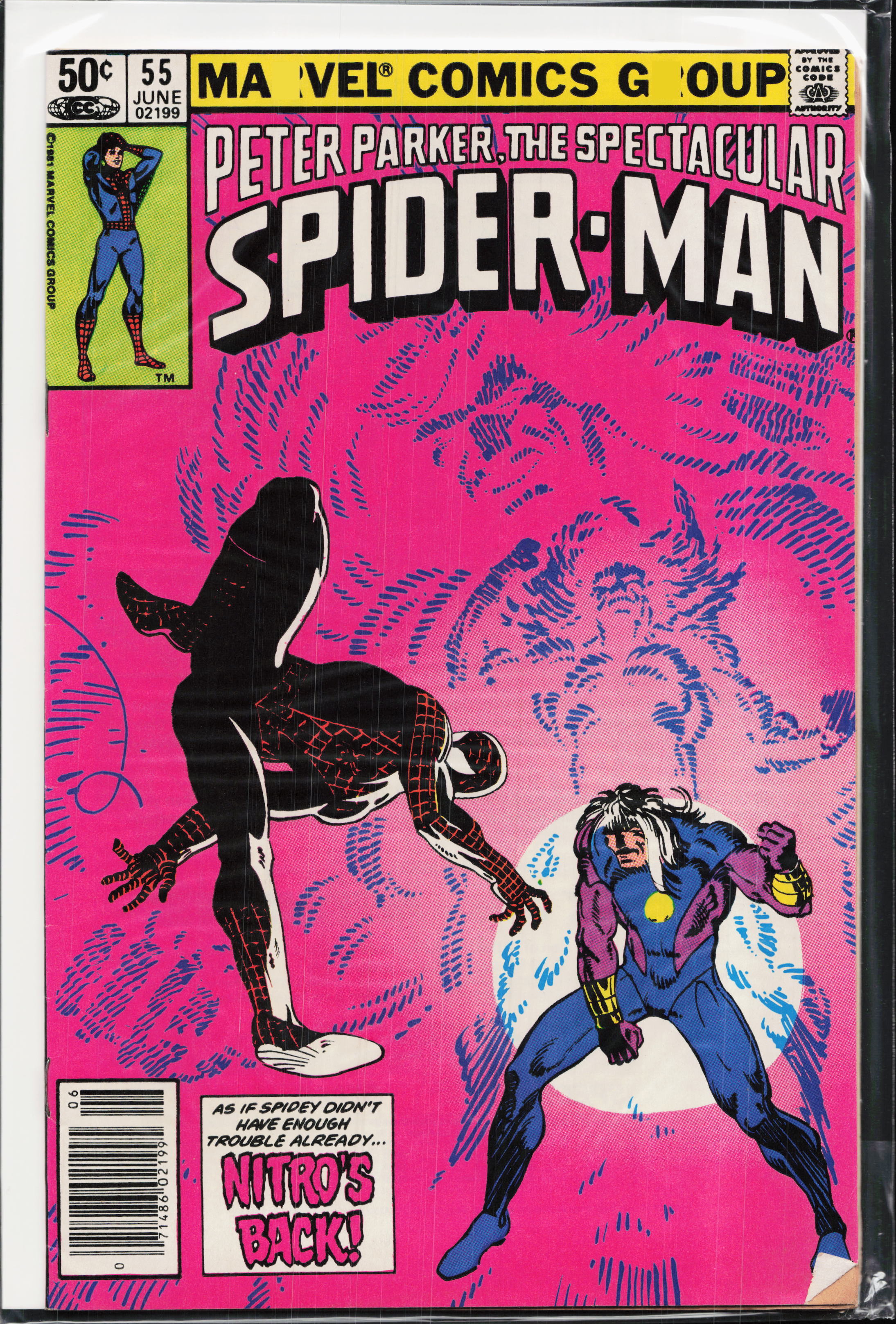 The Spectacular Spider-Man #55 (1981) Spider-Man | Comic Books - Bronze ...