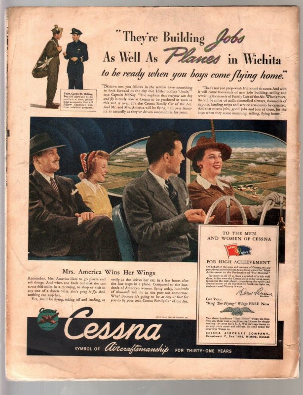 Colliers 11/7/1942-Vernon Grant Halloween cover-Sax Rohmer-WWII-G/VG ...