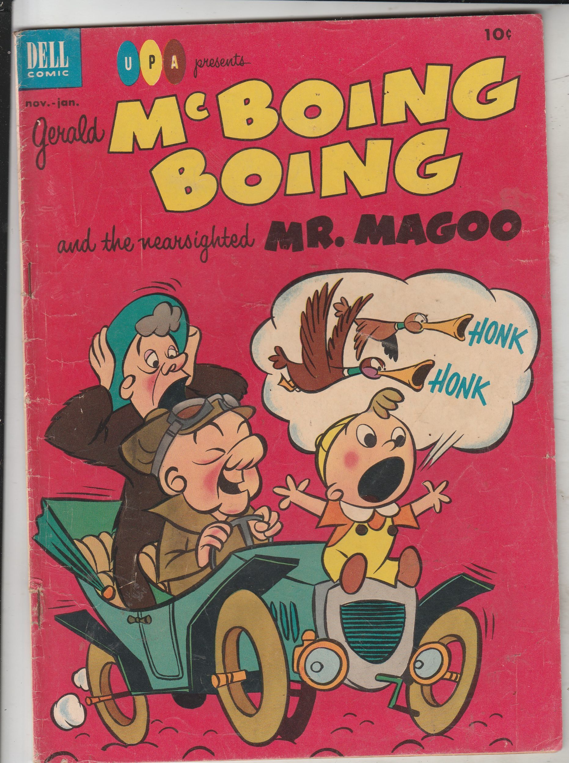 Gerald McBoing Boing and the Nearsighted Mr. Magoo #2 1952 Mid-Grade ...