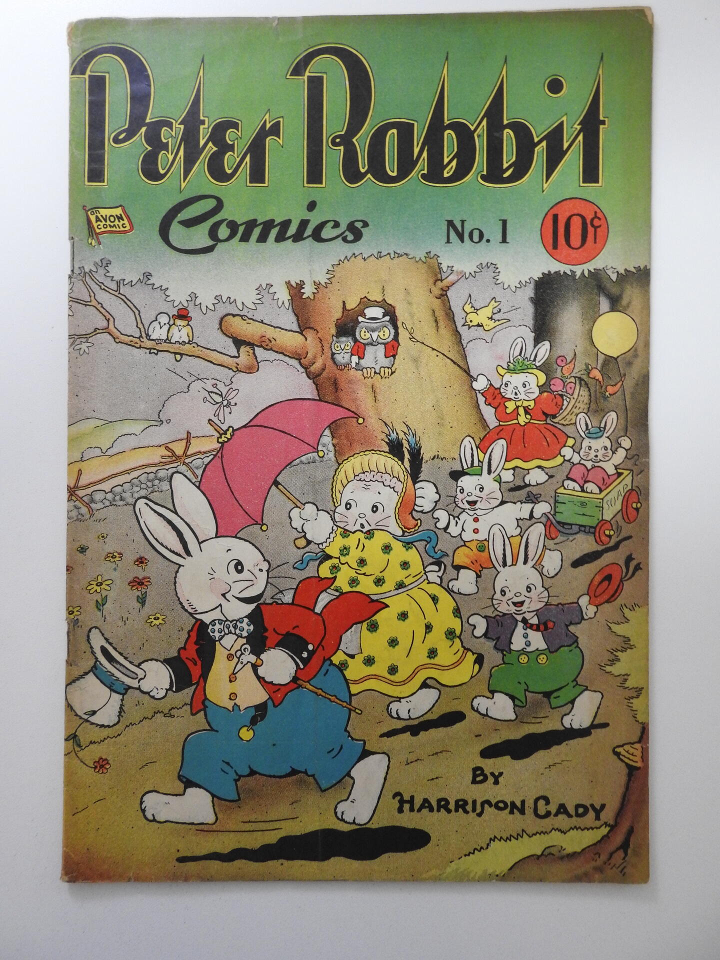 Peter Rabbit Comics #1 (1947) Rare Comic!! Beautiful VG- Condition ...