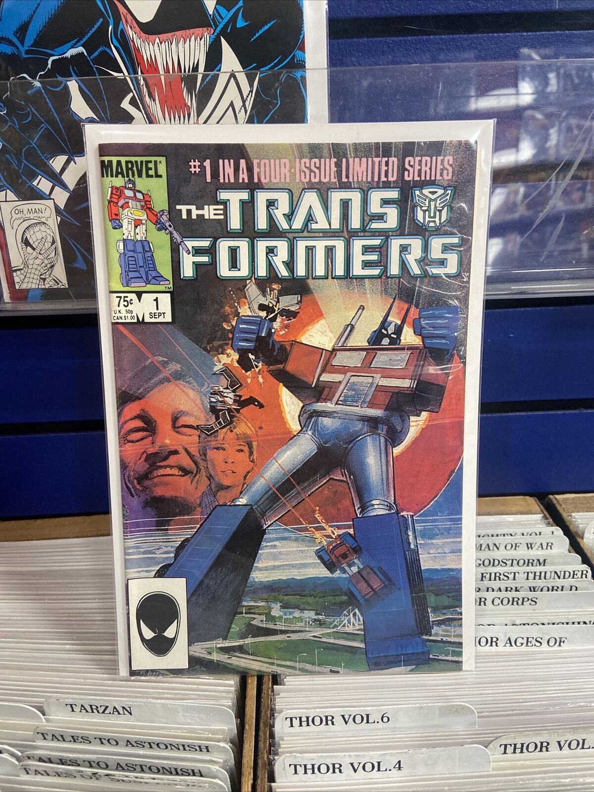 1984 Marvel Transformers #1 First Print 1st App of Autobots ...