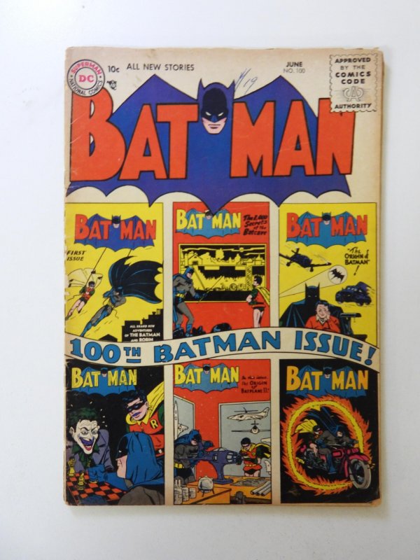Batman #100 (1956) Fair condition see description | Comic Books ...