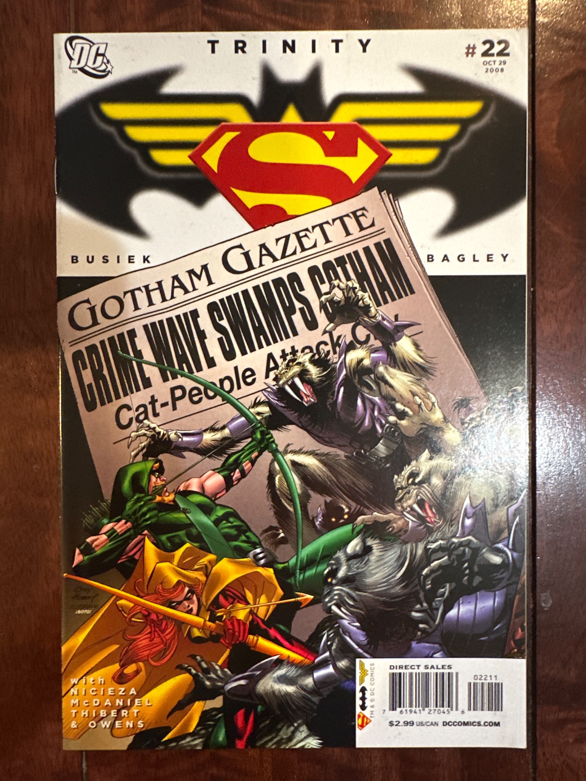 Trinity #22 (2008) | Comic Books - Modern Age, DC Comics, Green Arrow ...