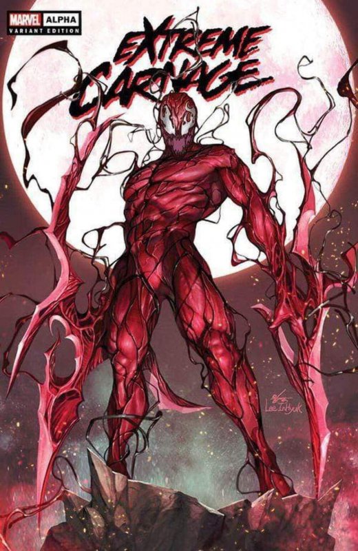 Extreme Carnage Alpha #1 Comic Kingdom Inhyuk LEE Variant Marvel 2021 ...
