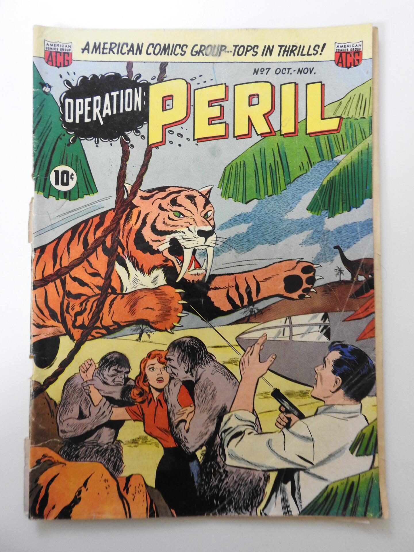 Operation: Peril #7 (1951) GD+ Condition! See description | Comic Books ...