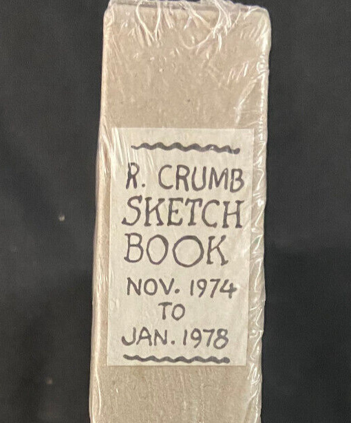 Robert Crumb Sketchbook NOV 1974-Jan 1978 1st ED. Sealed 1978 Zwei ...