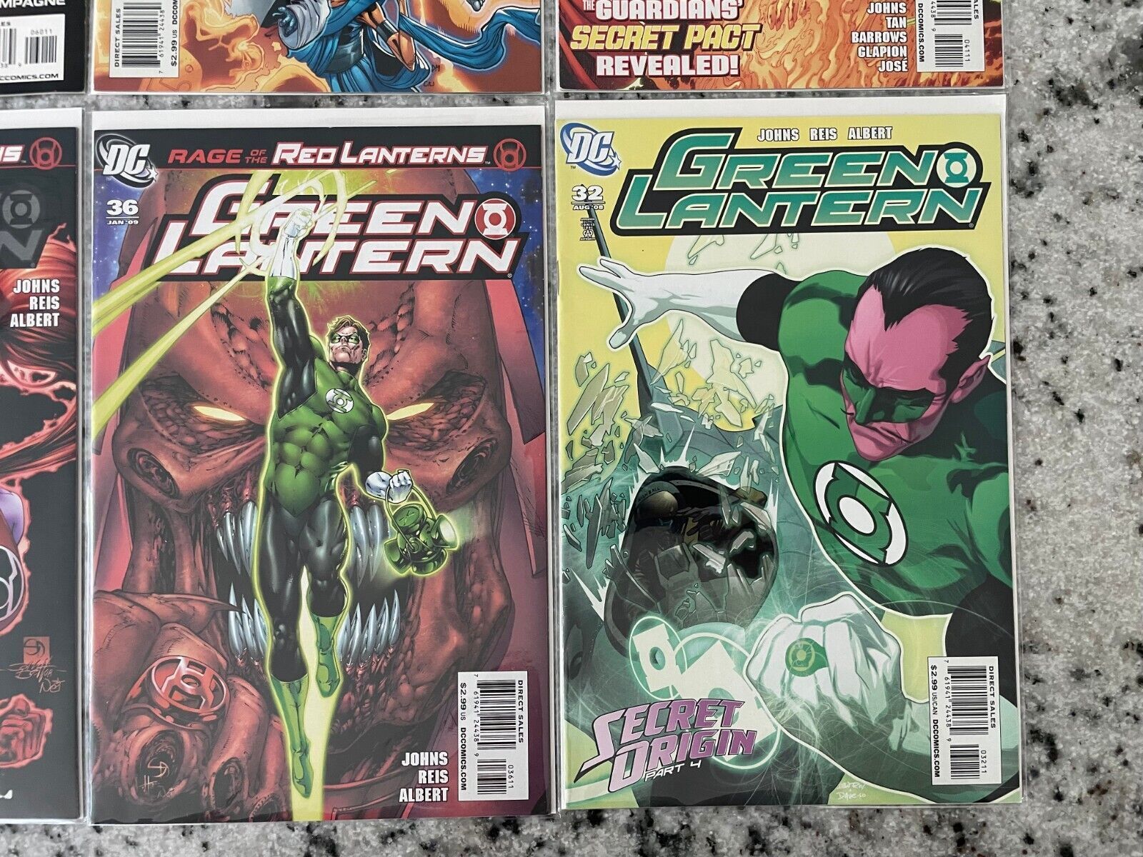 6 Green Lantern DC Comic Books # 32 36 37 41 48 60 Batman Superman ...