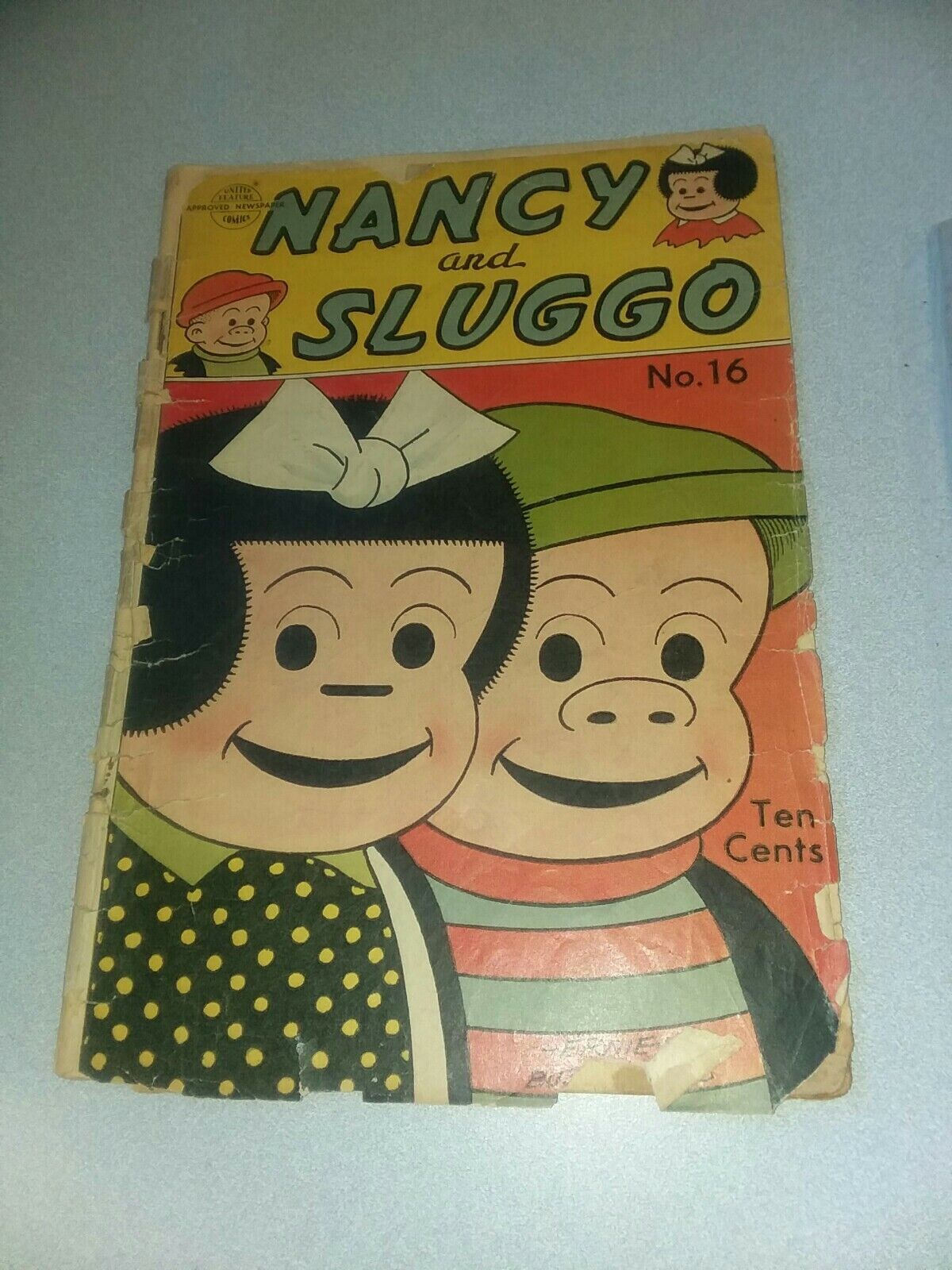 Nancy And Sluggo #1 united features 1949 golden age key ernie ...