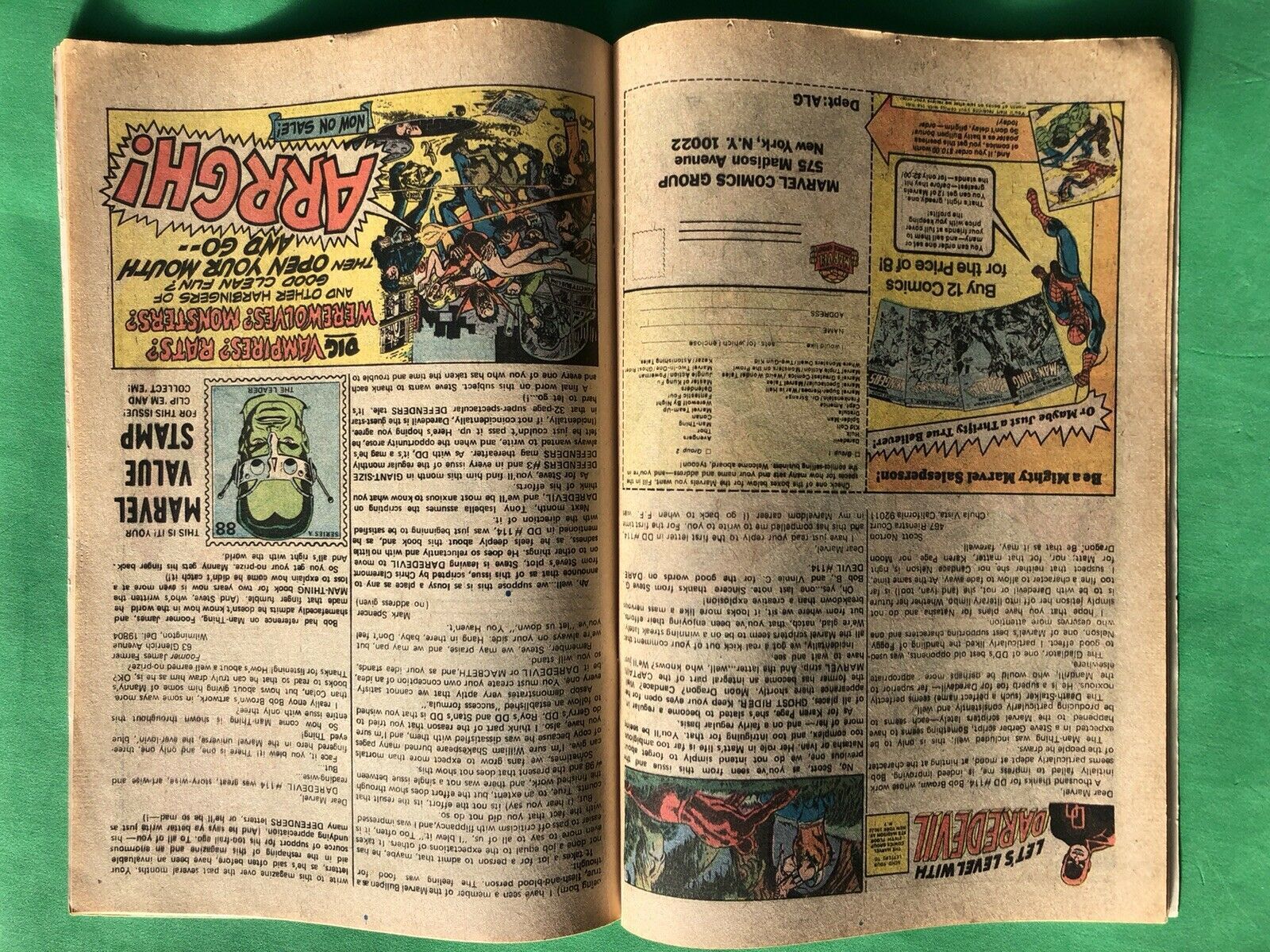 Daredevil #117 (1975) Featuring The Owl + Black Widow + Shanna MVS ...