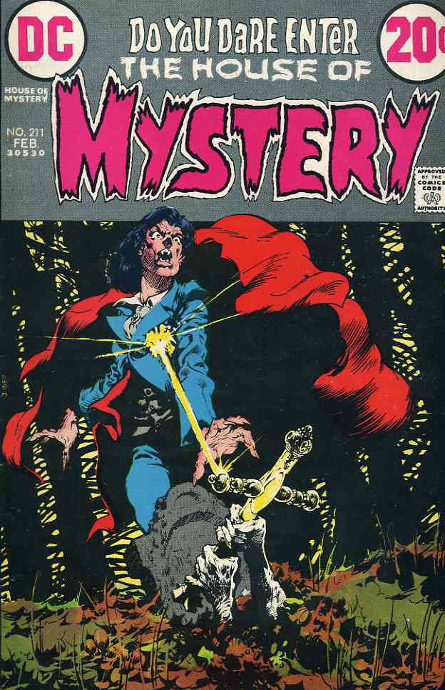 House of Mystery #211 VG ; DC | low grade comic Bernie Wrightson Horror ...
