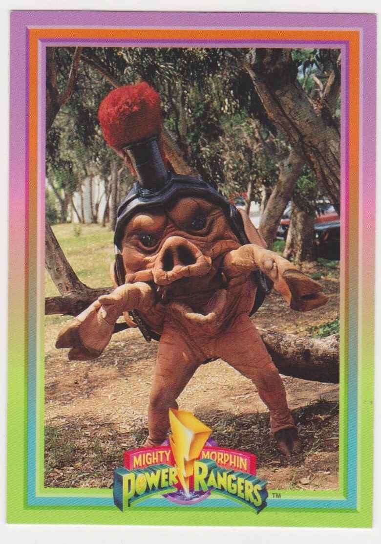 1994 Mighty Morphin Power Rangers #55 Puddy Pig | Comic Collectibles ...