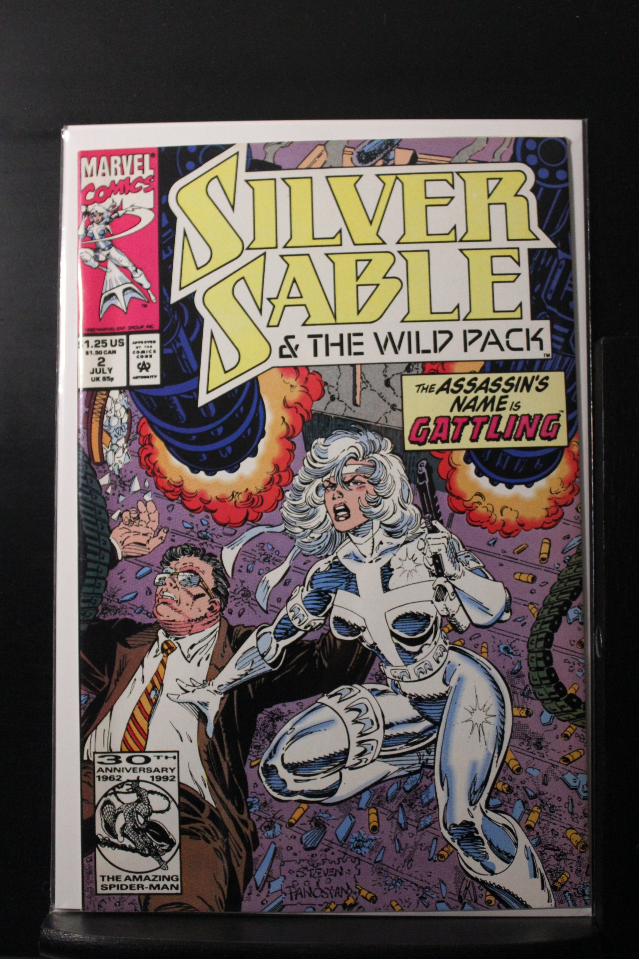 Silver Sable and the Wild Pack #2 Direct Edition (1992) | Comic Books ...