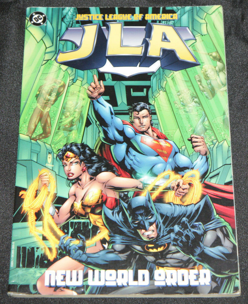 1997 DC Justice League of America New World Order Graphic Novel TPB F ...