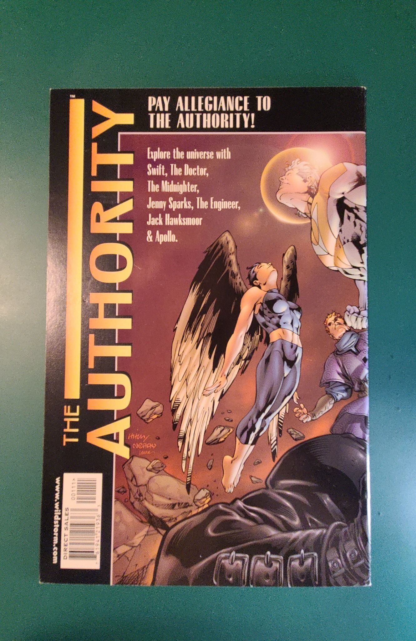 The Authority #1 (1999) FN - indentations (front/back cover) | Comic ...