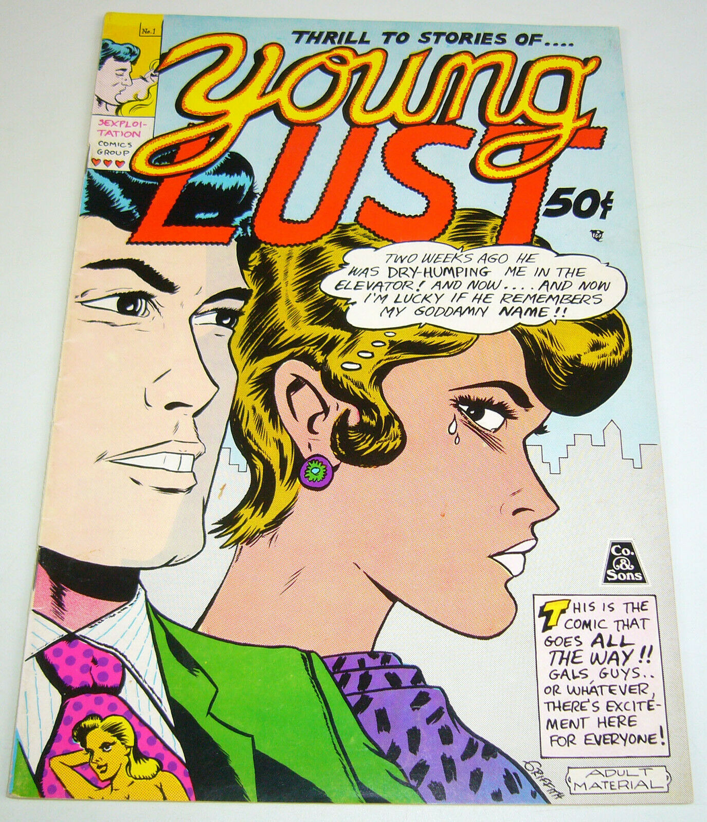 Young Lust #1 FN (2nd) print - bill griffith - jay kinney - art ...