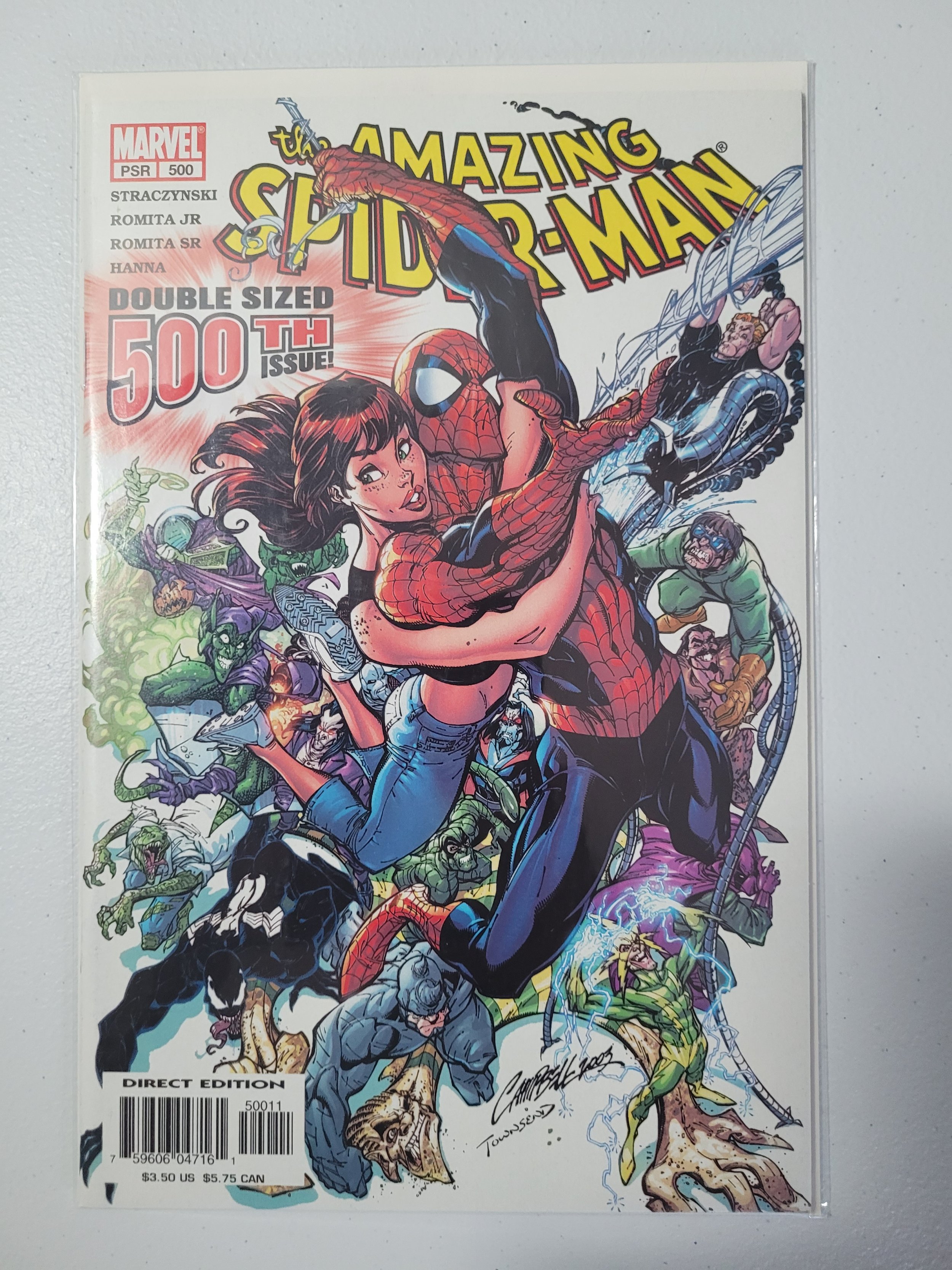 The Amazing Spider-Man #500 (2003) | Comic Books - Modern Age, Marvel / HipComic
