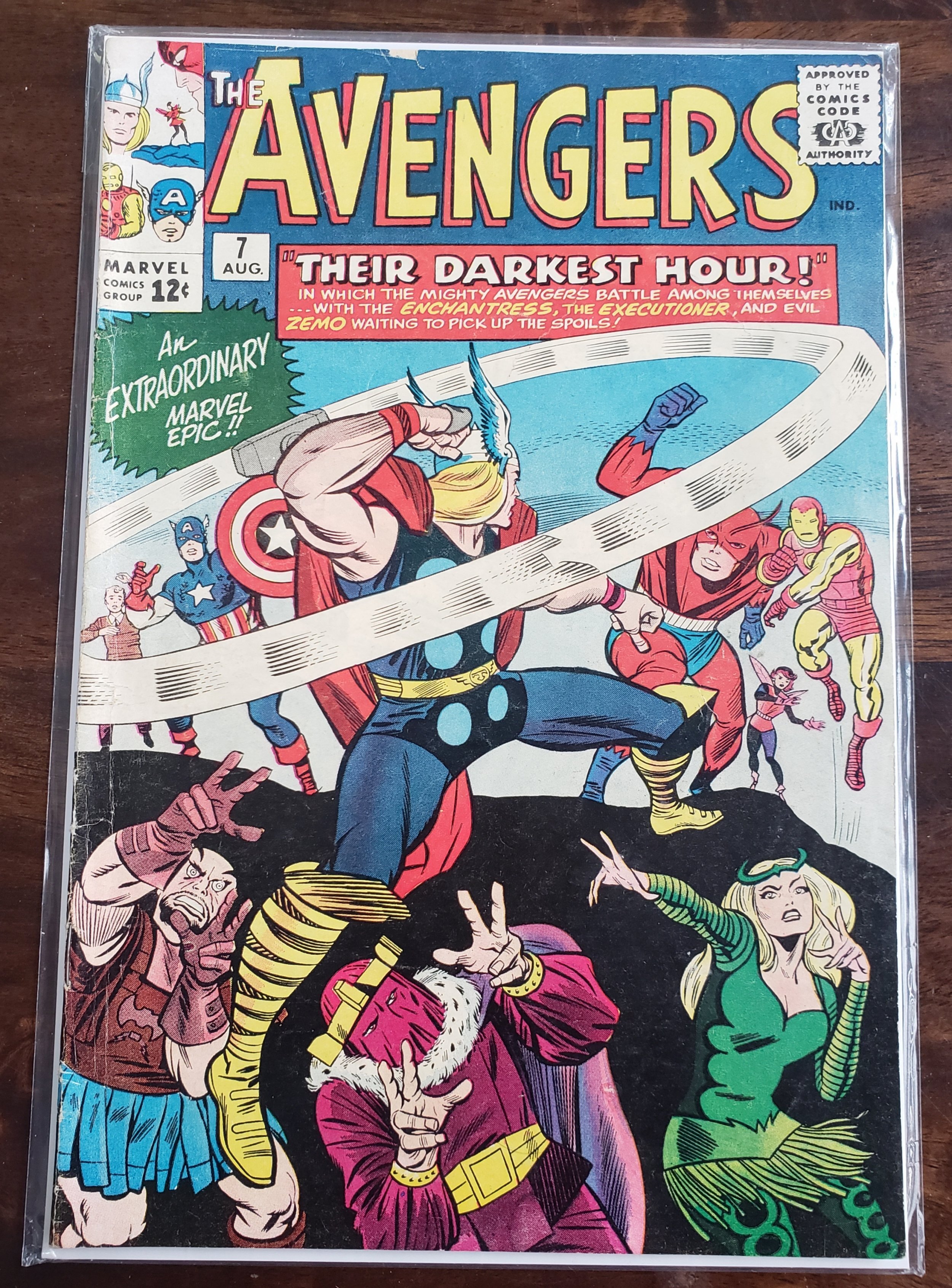 Avengers 7 mid grade comic | Comic Books - Silver Age / HipComic