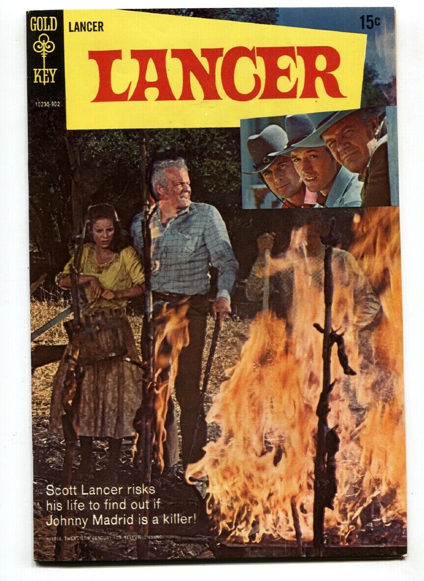 Lancer #1 1968-Tv Western Adventure-Stacy-Duggan-Photo VF- | Comic ...