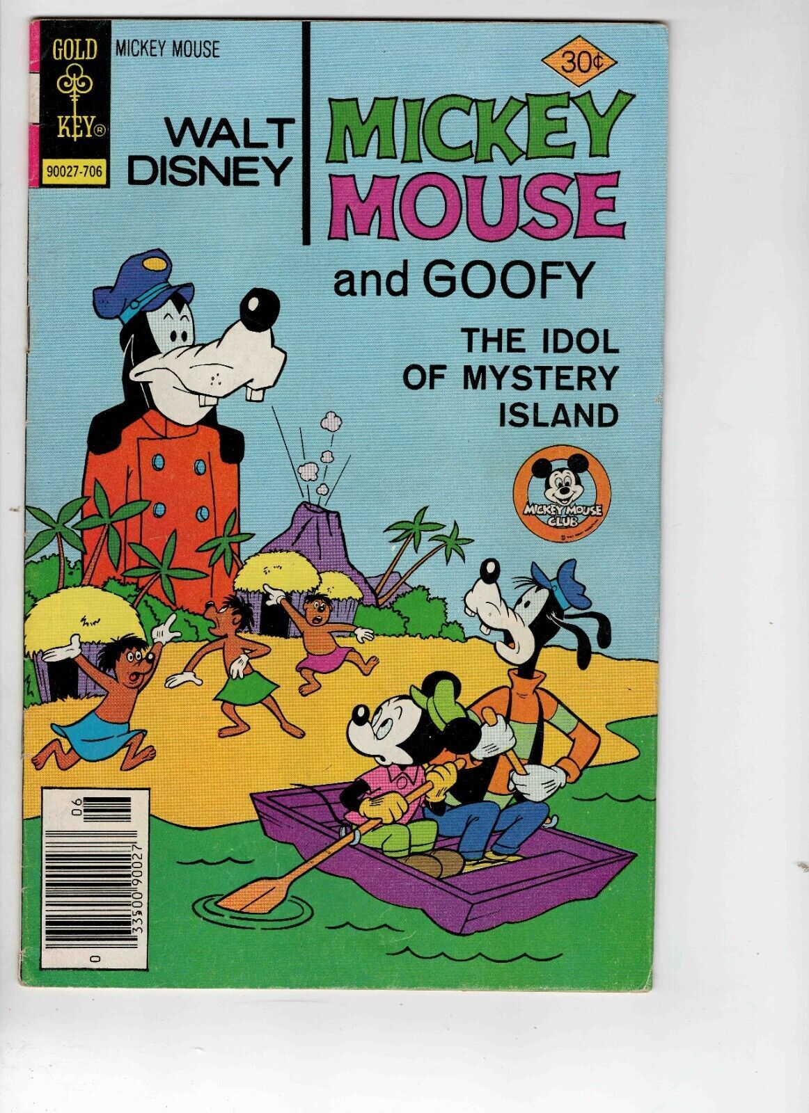 Walt Disney Mickey Mouse Goofy #172 VINTAGE 1977 Gold Key Comics | Comic Books - Bronze Age ...