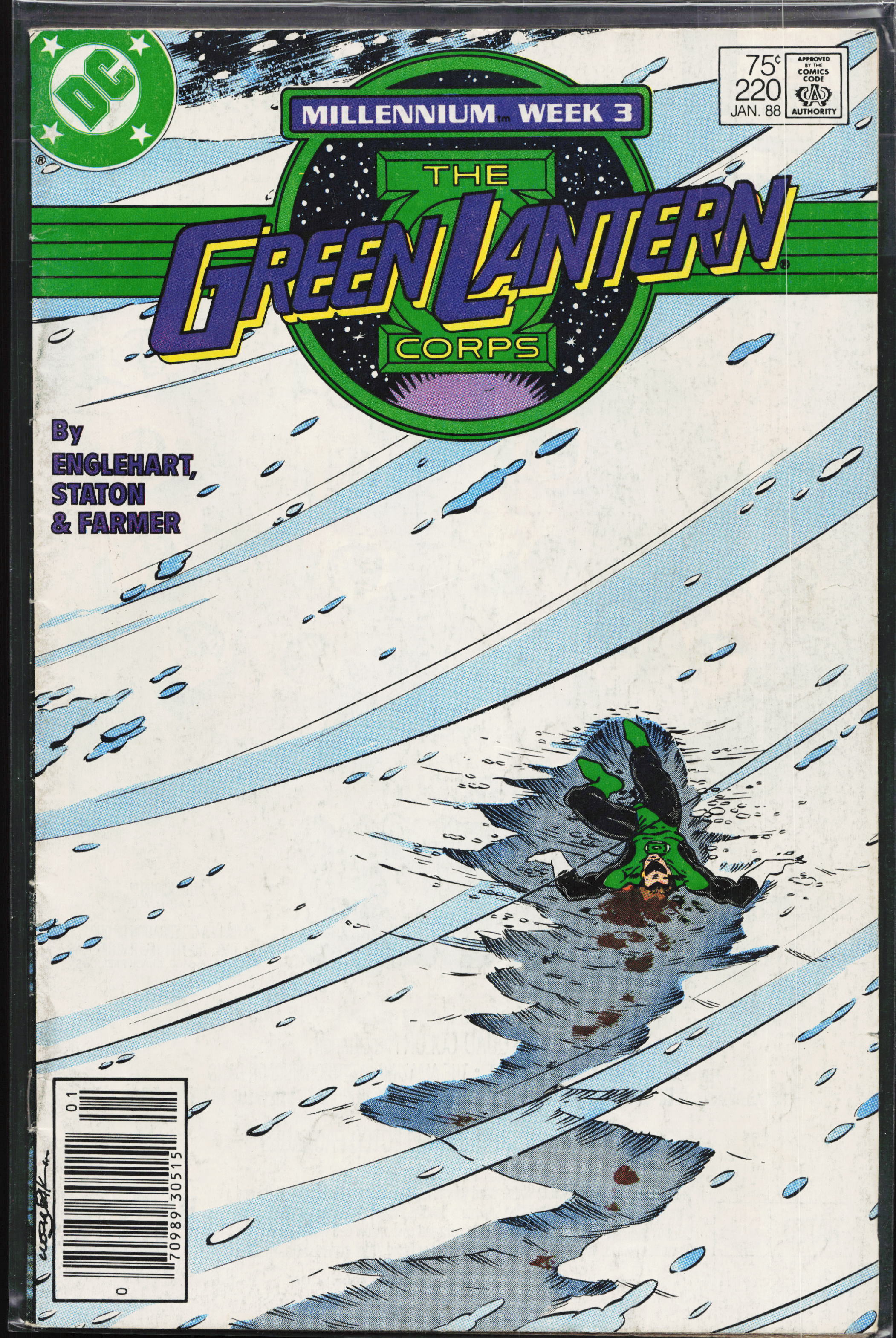 The Green Lantern Corps #220 (1988) Green Lantern Corps | Comic Books - Copper Age, DC Comics ...