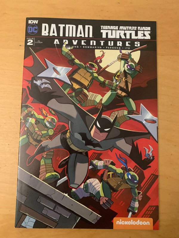 Batman Teenage Mutant Ninja Turtles Adventrues 2 RI Cover Variant, IDW ...