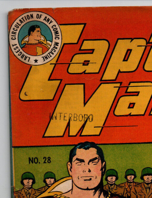 Captain Marvel Adventures #28 - Uncle Sam - vs Nazis/Hitler -Fawcett ...