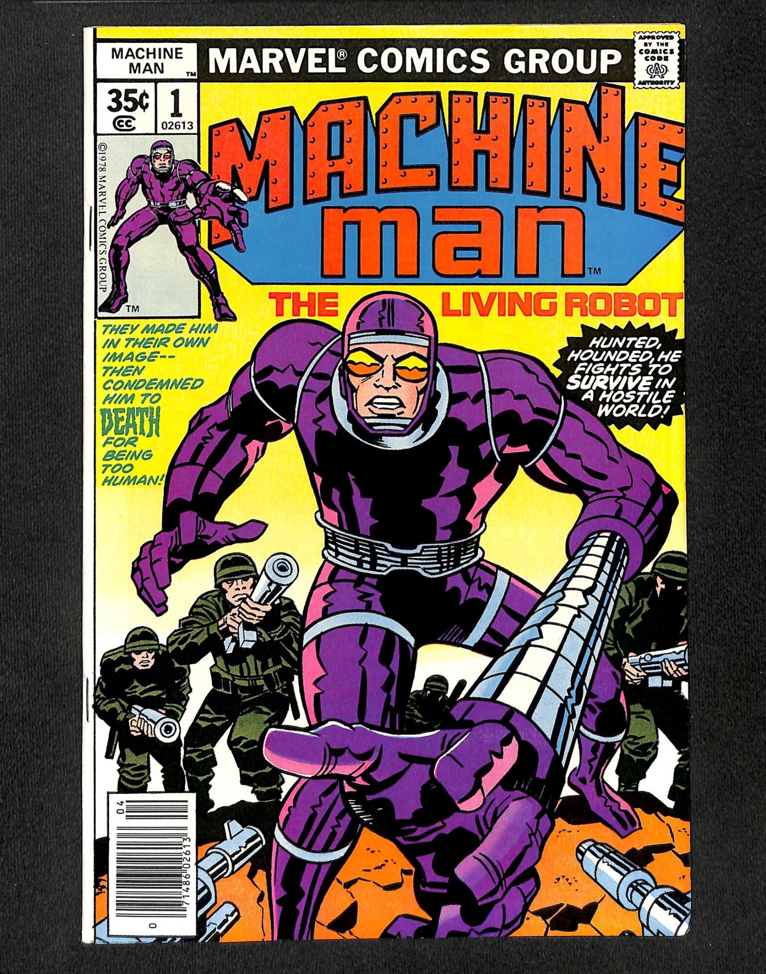 Machine Man #1 (1978) | Comic Books - Bronze Age, Marvel, Machine Man ...