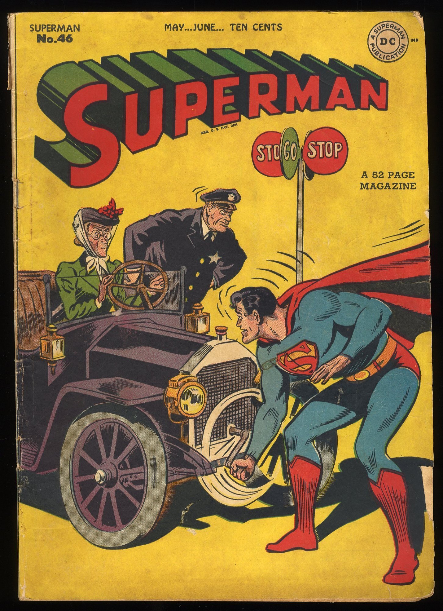 Superman #46 VG 4.0 1st Appearance Superboy in Superman! | Comic Books ...