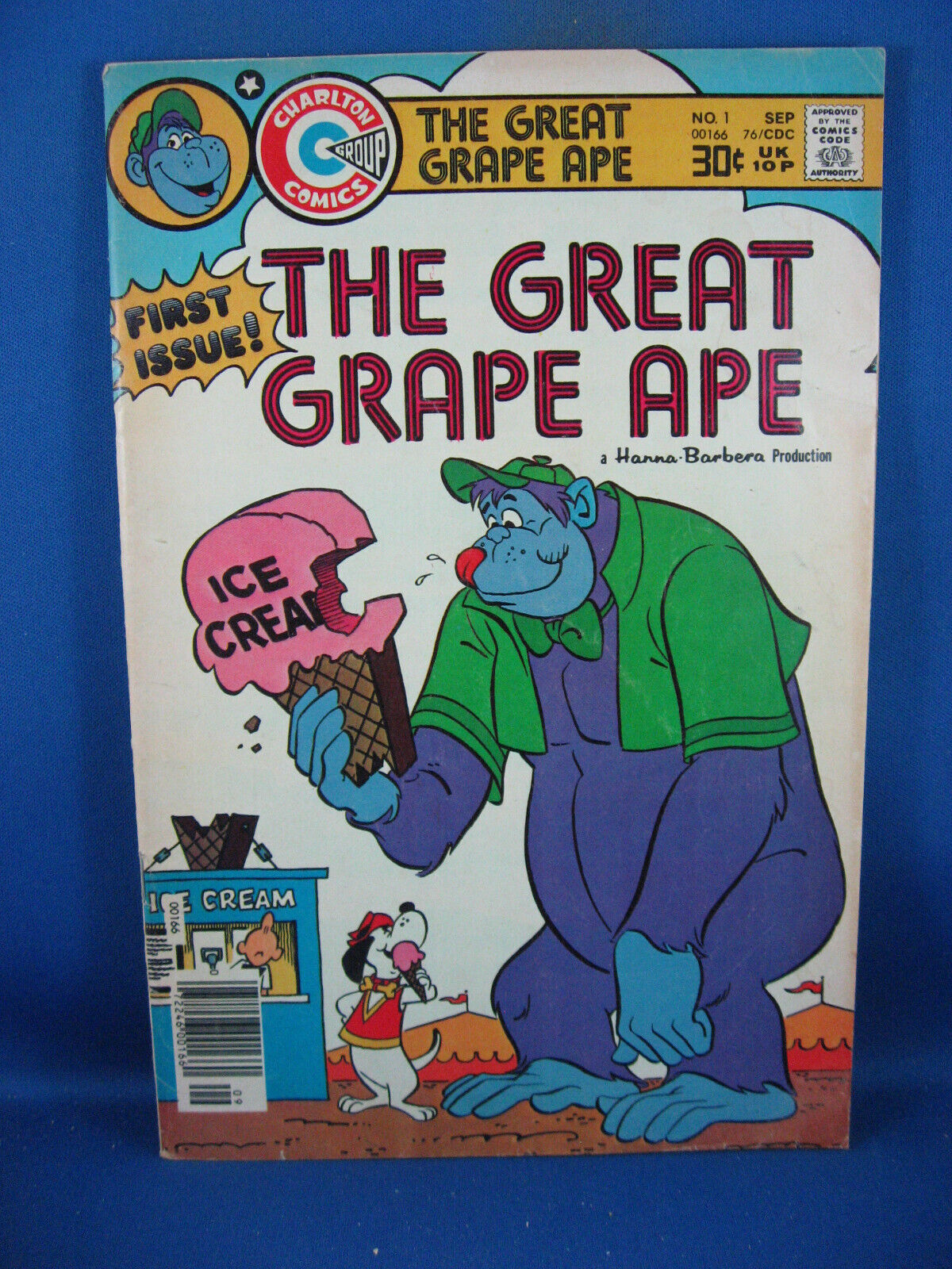 Great Grape APE 1 F+ First Issue Charlton 1976 | Comic Books - Bronze ...