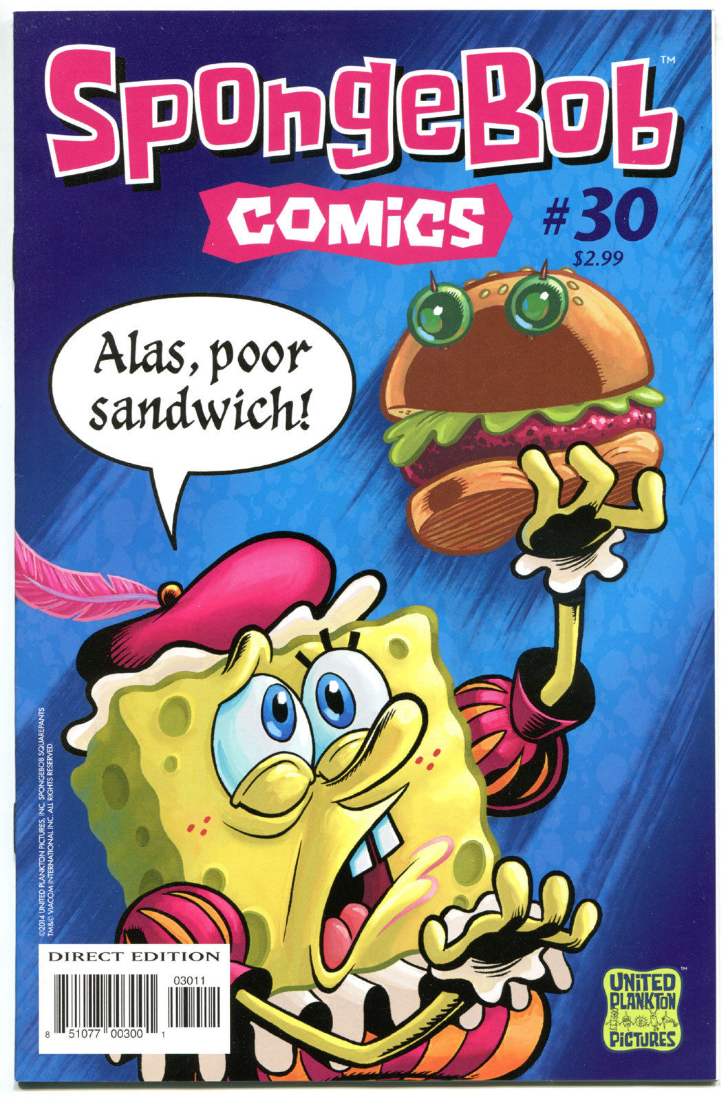 SPONGEBOB #30, VF, Square pants, Bongo, Cartoon comic, 2011, more in ...