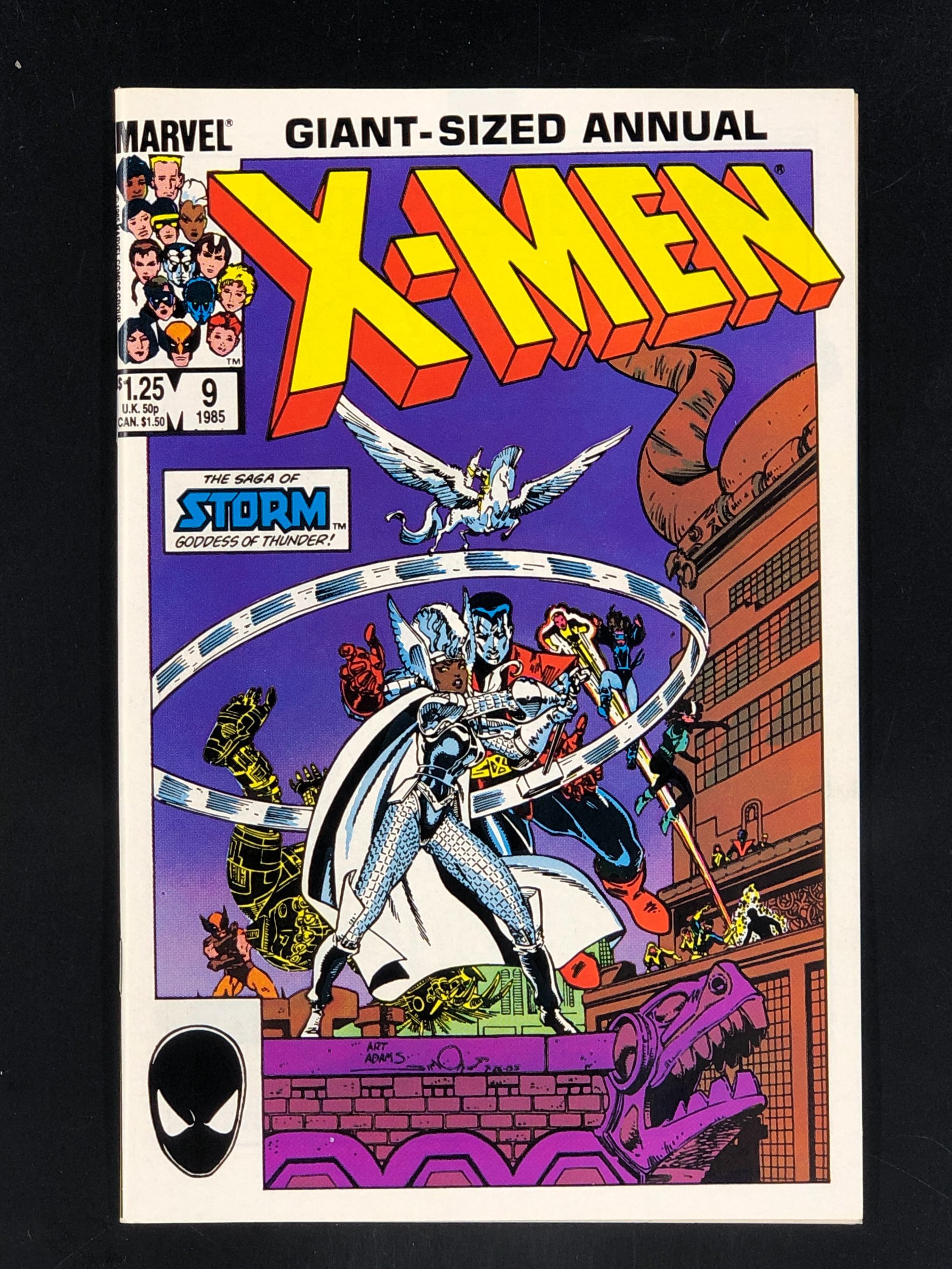 X-Men Annual #9 (1985) VF/NM 1st Appearance of Stormcaster! Art Adams ...