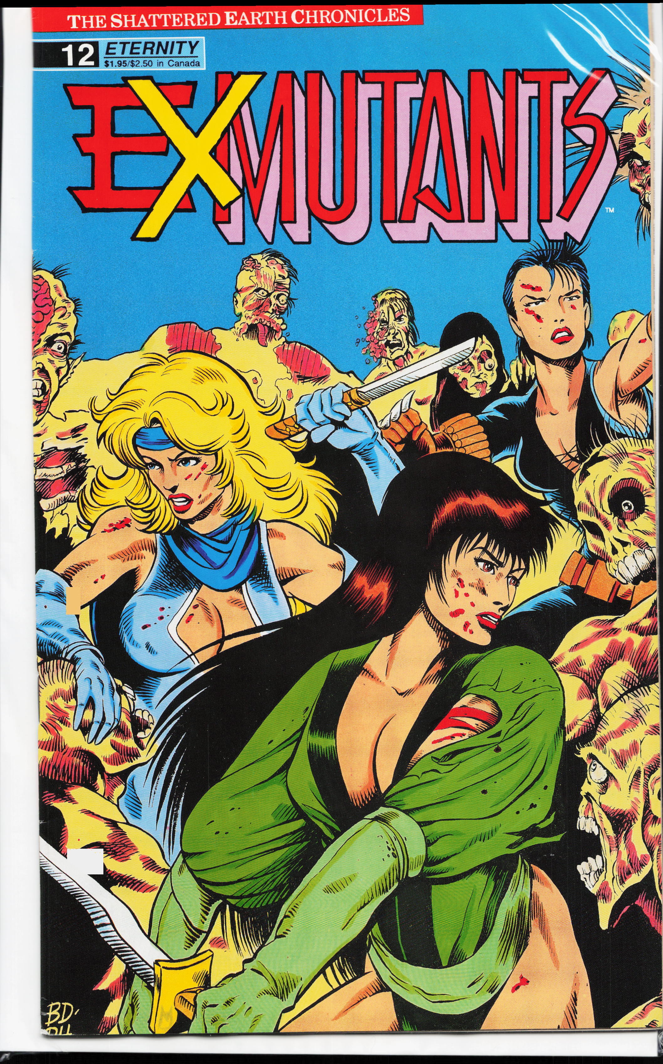 Ex-Mutants: The Shattered Earth Chronicles #12 (1989) Ex-Mutants ...