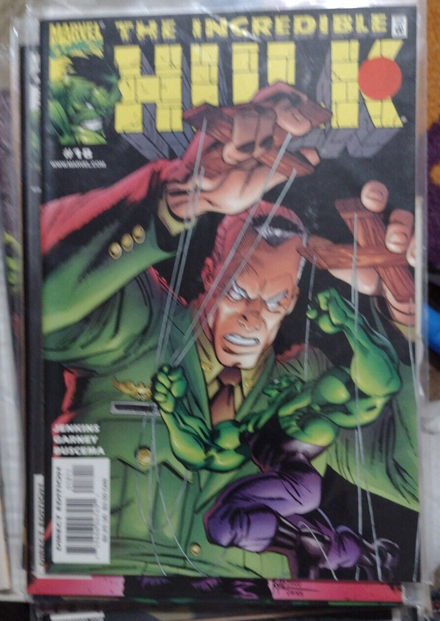 incredible Hulk # 18 2000 vol 2 Marvel disney dogs of war pt 5 flux doc ...