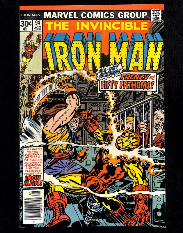 Iron Man #94 (1977) | Comic Books - Bronze Age, Marvel, Iron Man ...