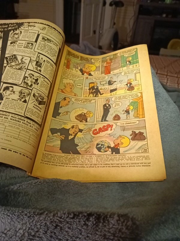 Richie Rich the Poor Little Rich Boy #071 Harvey Comic 1968 Silver Age ...