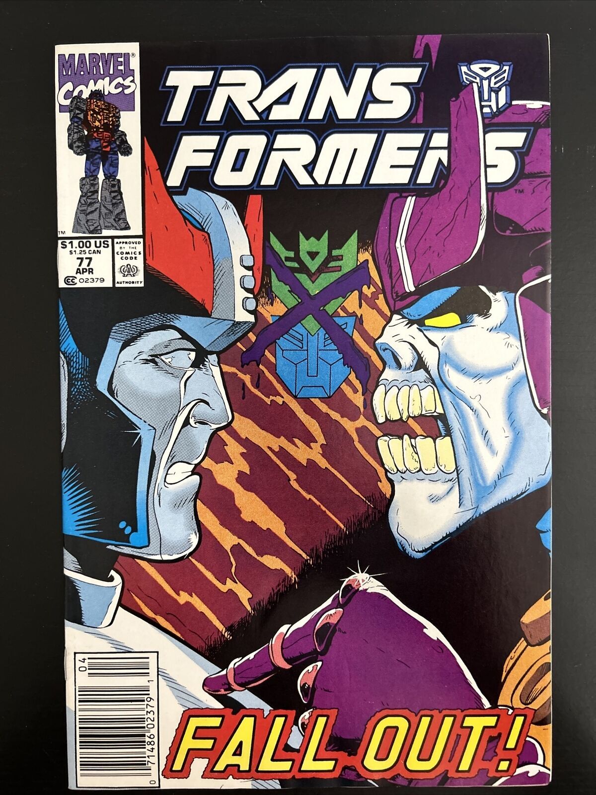 Transformers #77 Marvel Comics 1991 VF+ - VERY SCARCE ISSUE! | Comic ...