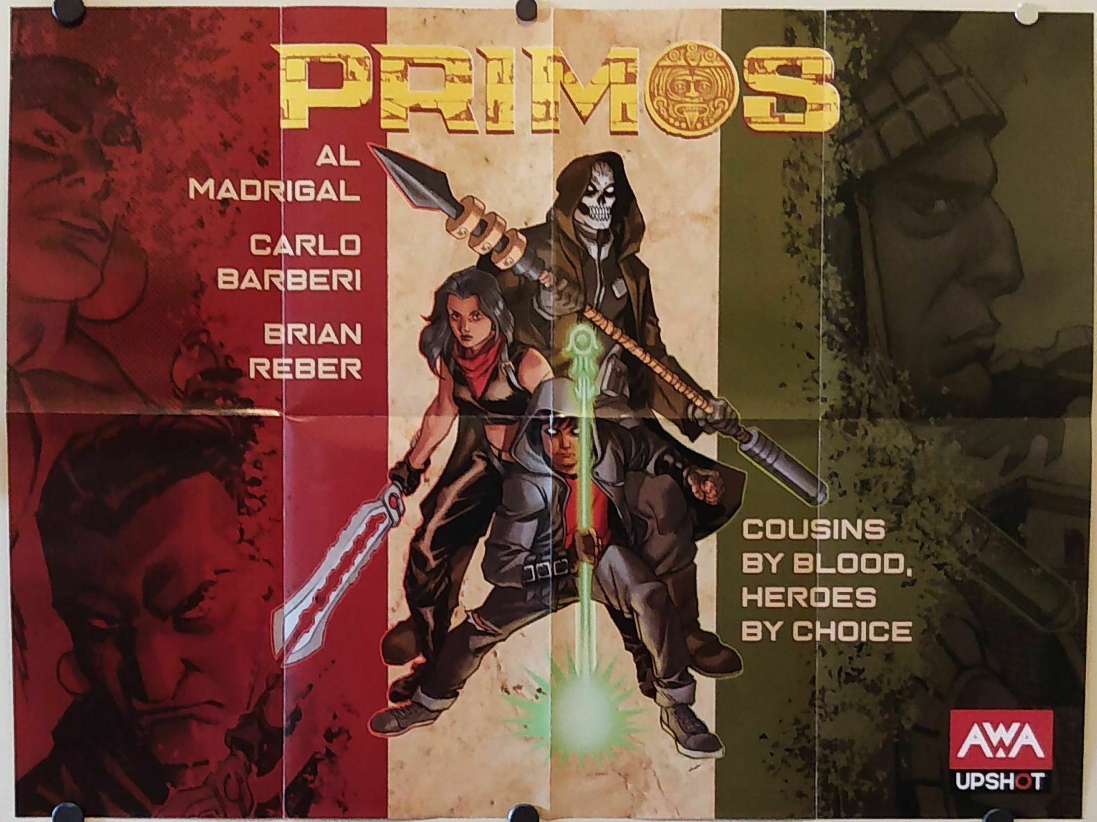 Primos #1 Deodato Jr Double Sided Folded Promo Poster 2022 18x24 New ...