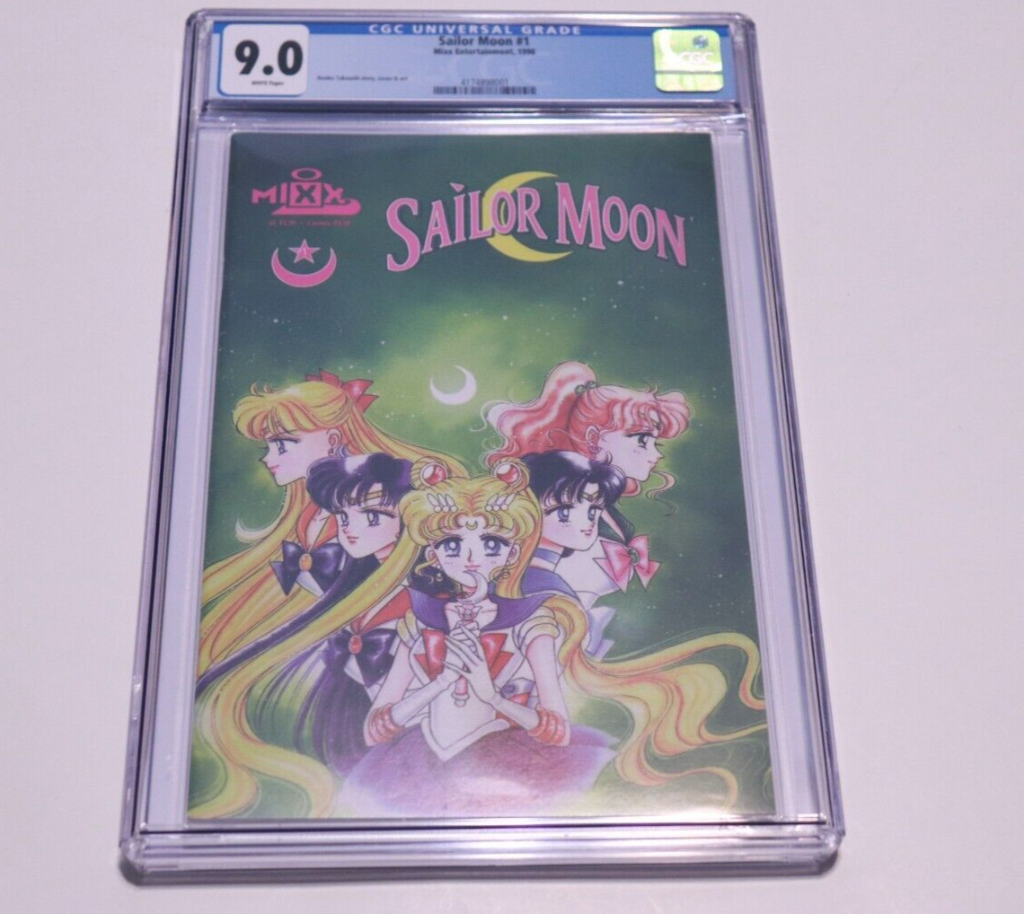 Sailor Moon #1 CGC 9.0 Mixx Entertainment 1998 | Comic Books - Modern ...