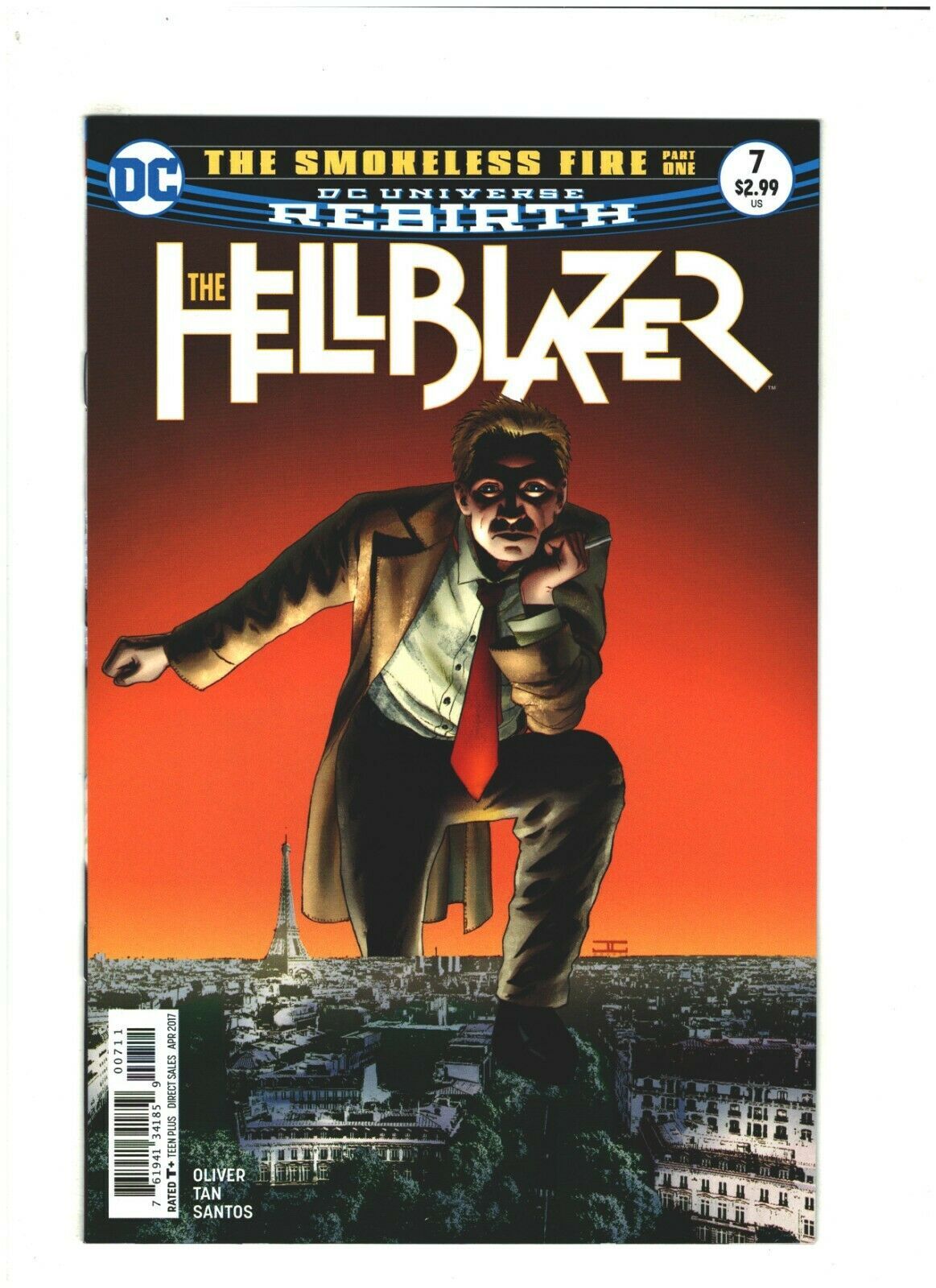 Hellblazer #7 NM- 9.2 DC Rebirth 2017 John Cassaday Variant John Constantine | Comic Books ...