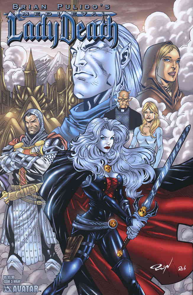 Medieval Lady Death #3D VF/NM ; Avatar | Wrap | Comic Books - Modern ...