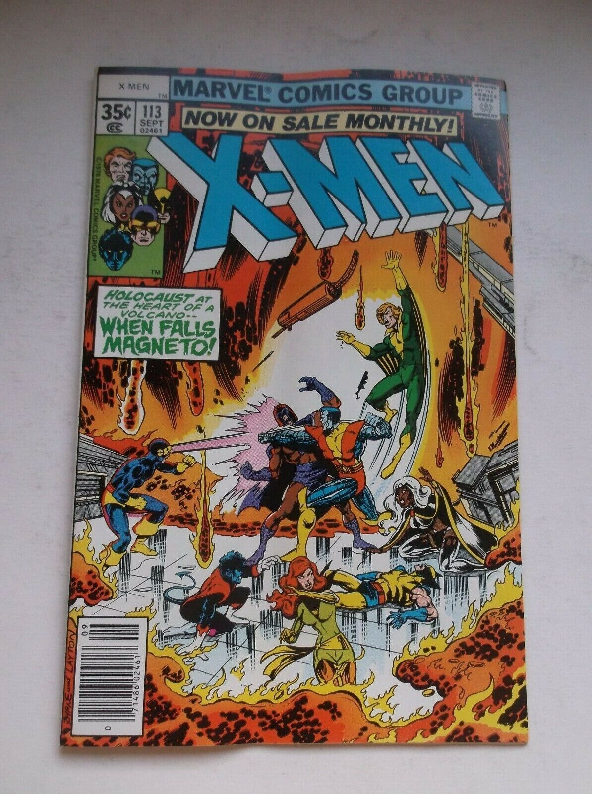 Marvel: X-Men #113, Team VS Magneto, Beautiful Byrne's Art, 1978, VF ...