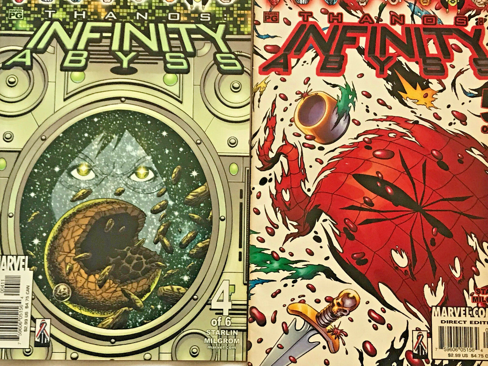 Infinity Abyss#1-6 NM LOT 2002 Thanos Marvel Comics | Comic Books ...