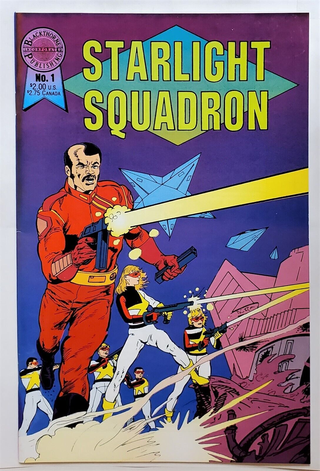 Starlight Squadron #1 (Oct 1988, Blackthorne) 7.5 VF- | Comic Books ...