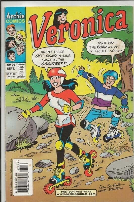 Veronica #79 ORIGINAL Vintage 1998 Archie Comics | Comic Books - Modern ...