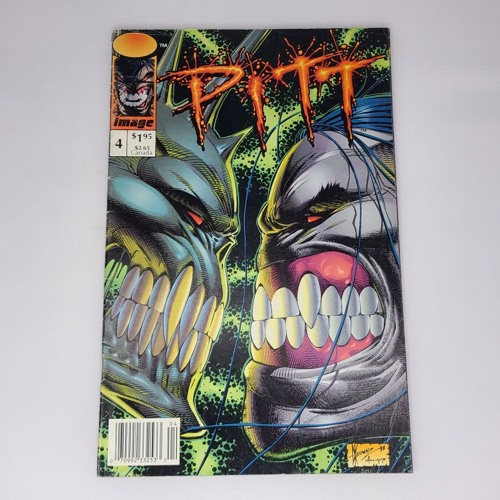 Pitt #4 Image 1994 3.5 VG- Newsstand Dale Keown Full Bleed | Comic ...